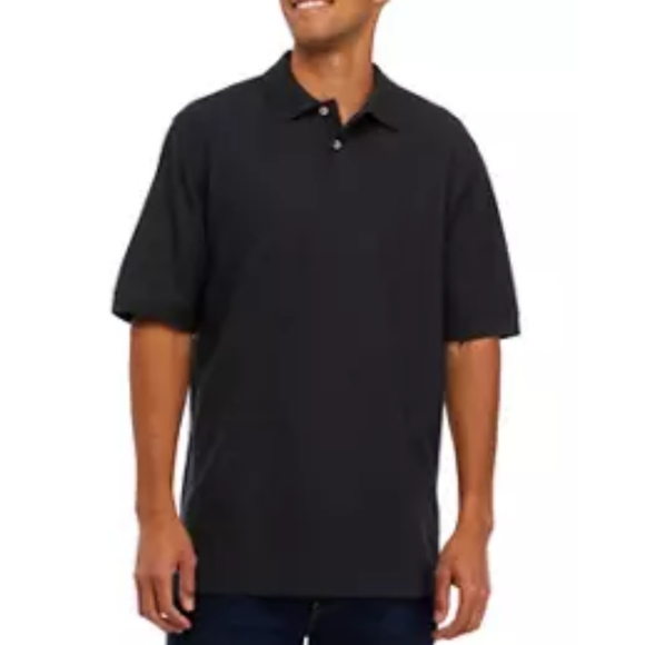 Saddlebred | Shirts | Saddlebred Perfect Polo Black Big And Tall Xlt ...